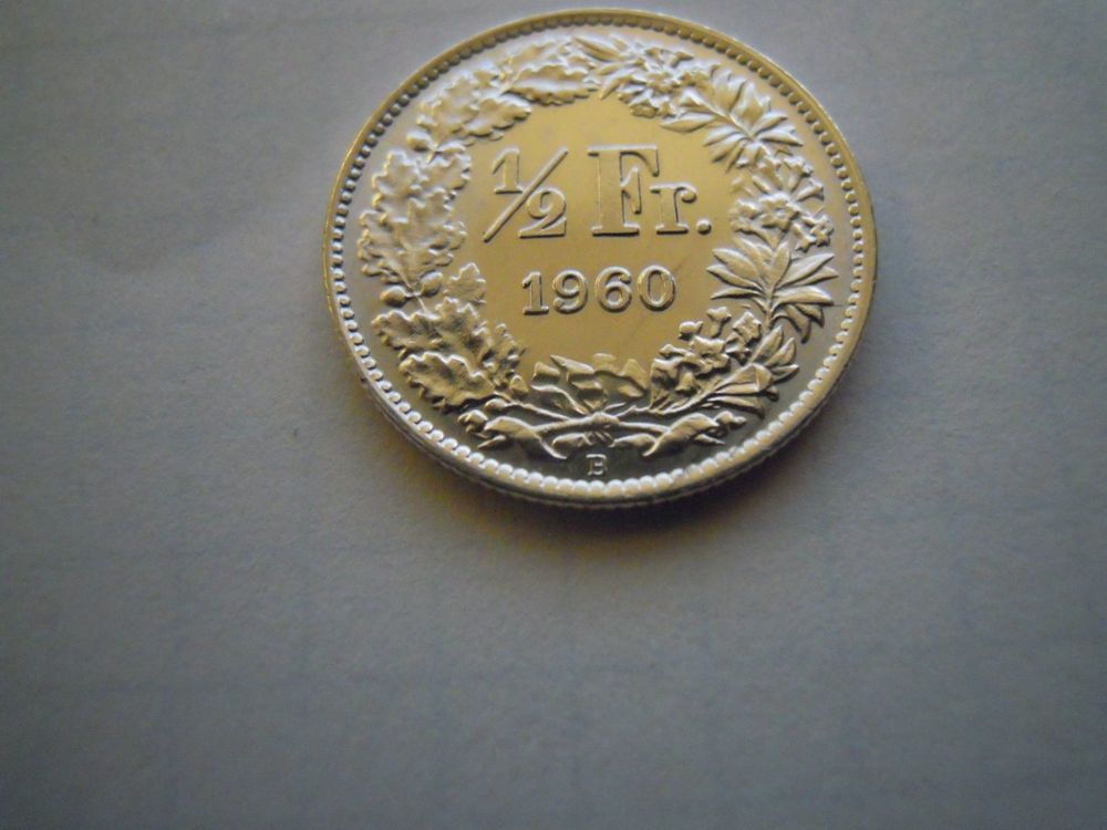 50 Rp. 1960 (Neu (gemäss Beschreibung)) in Kriegstetten für CHF 1.5 – mit Lieferung auf Ricardo ...