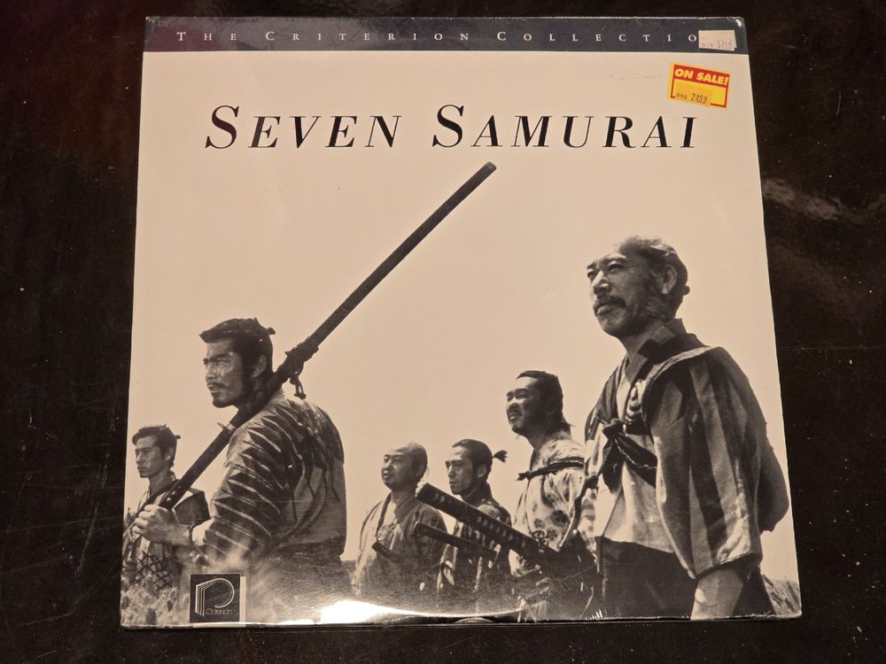 laserdisc Seven Samurai – Criterion Collection (Neu und ...