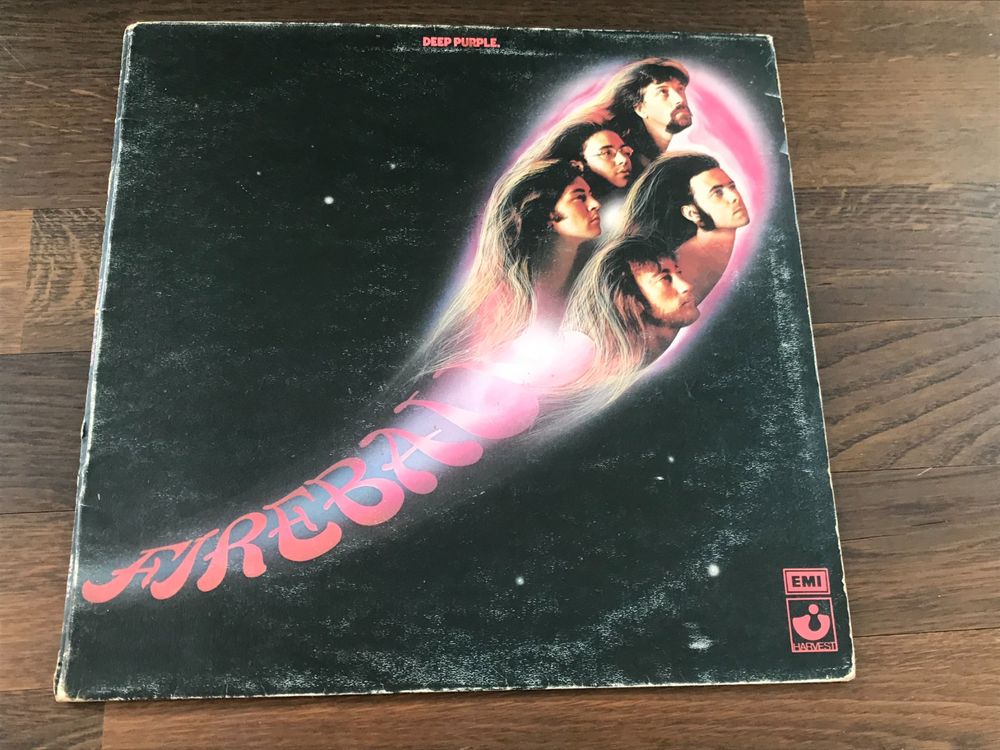 DEEP PURPLE - Fireball - 1971 UK - Struktur Cover (Gebraucht) in Buchs ...