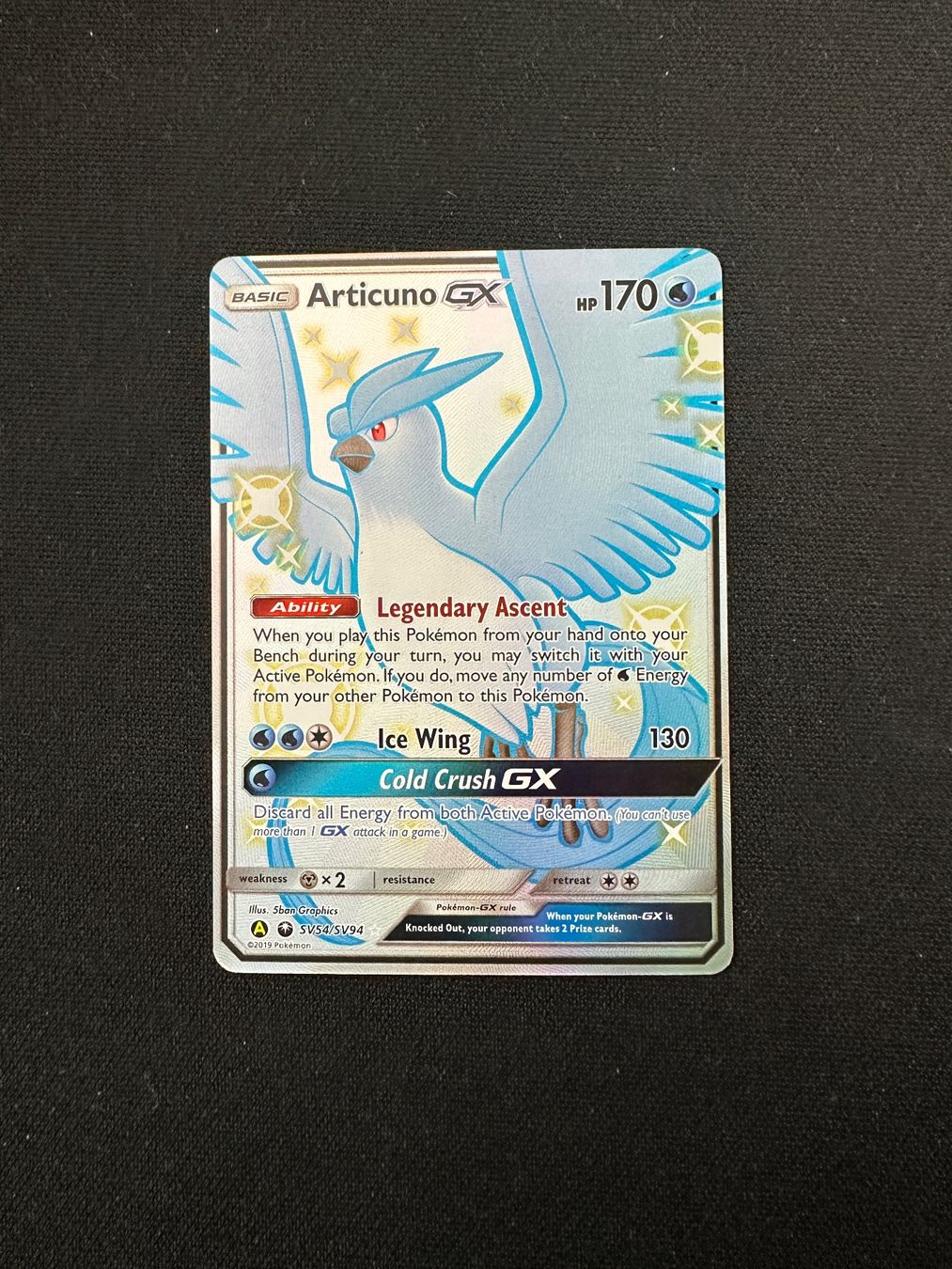Articuno Shiny SV54/SV94 Hidden Fates (Neu (gemäss Beschreibung)) in ...