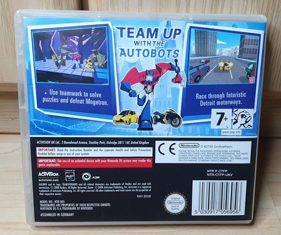 Transformers Animated The Game - Nintendo DS | Kaufen auf Ricardo