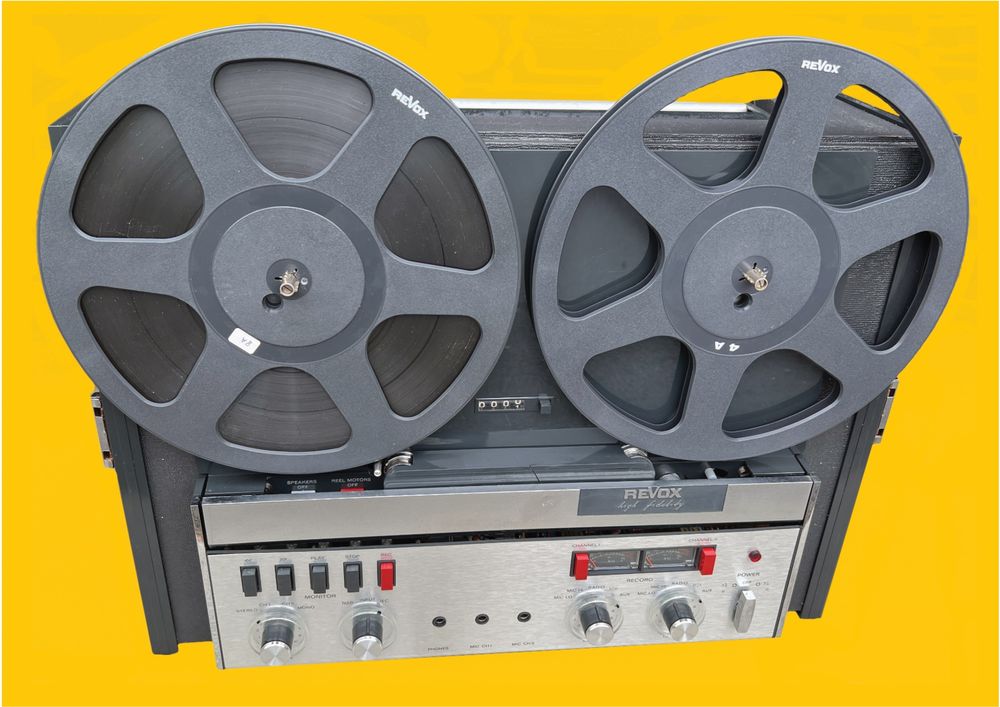 Revox A77 MK-II 4-Spur Bandmaschine (Koffermodell) (Gebraucht) in Goldach für CHF 260 – nur ...