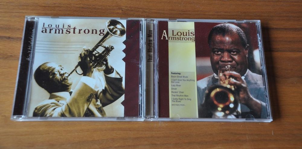 Louis Armstrong 2 CD's (Compilations) (Gebraucht) in Basel für CHF 1 – mit Lieferung auf Ricardo ...