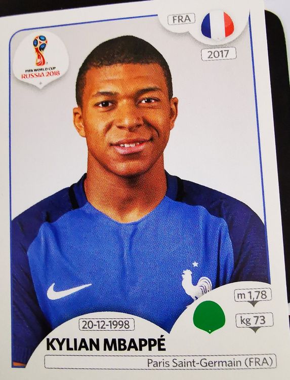 Kylian Mbappé - Rookie Panini | Kaufen auf Ricardo
