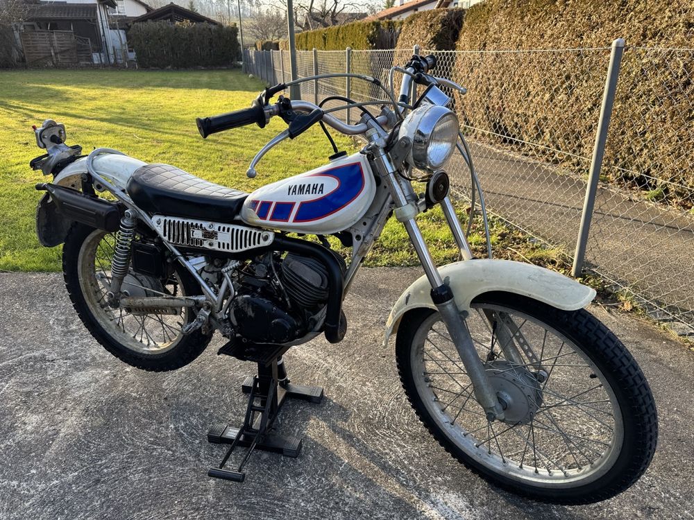 Yamaha TY 125 trial typ 541 oldtimer mit Ausweis/avec permis (Gebraucht ...