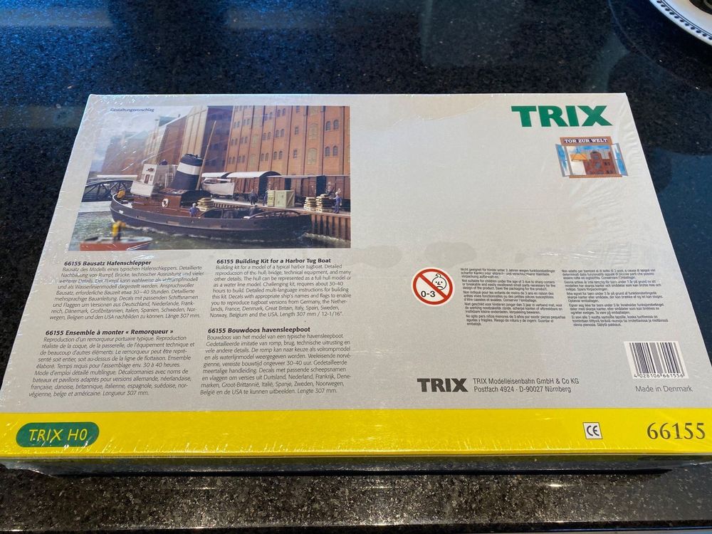 Trix 66155 Hafenschlepper Bausatz H0 (Neu und originalverpackt) in ...