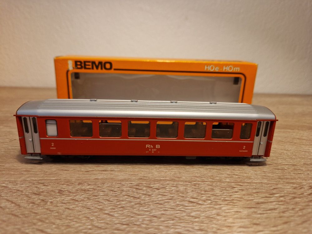 Bemo 3258 Personenwagen RhB H0m OVP NEU (Neu und originalverpackt) in St-Aubin-Sauges für CHF 44 ...