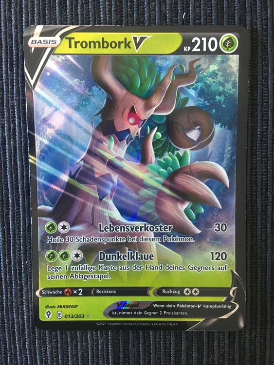 Pokemon Trombork V Drachenwandel near Mint | Kaufen auf Ricardo