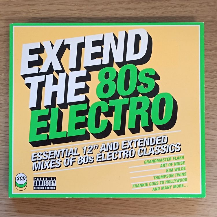 80er Elektro CD Sammlung - Extend the 80s Electro 3CDs F9 | Kaufen auf Ricardo
