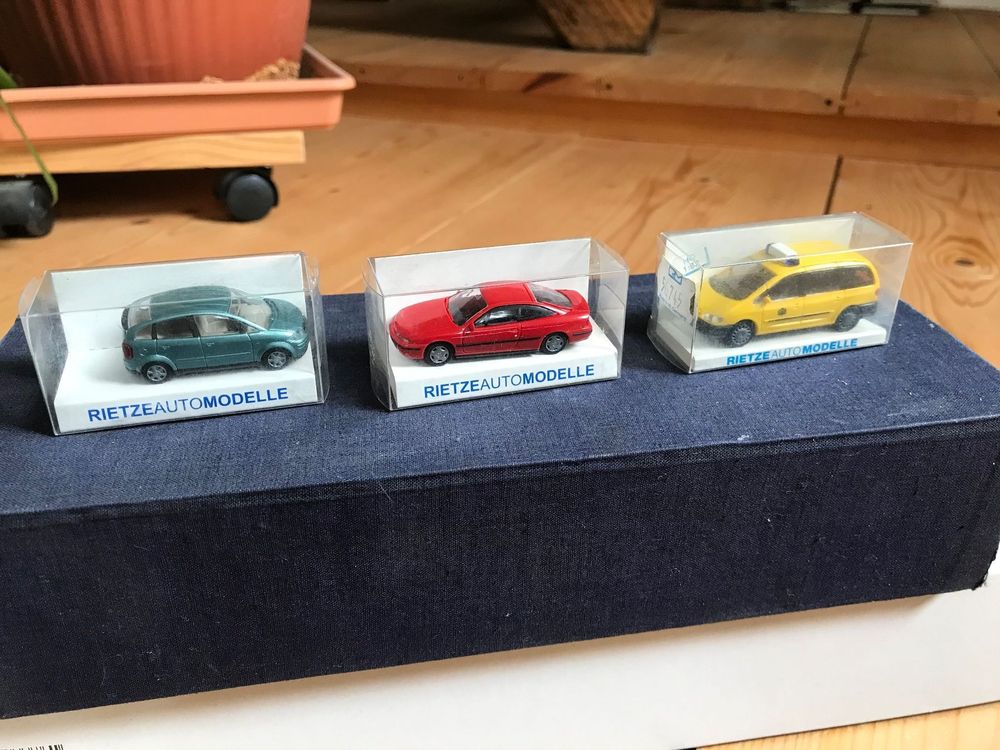rietze, 3 modellautos, ford calibra u.a. H0 (Gebraucht) in Liestal für ...