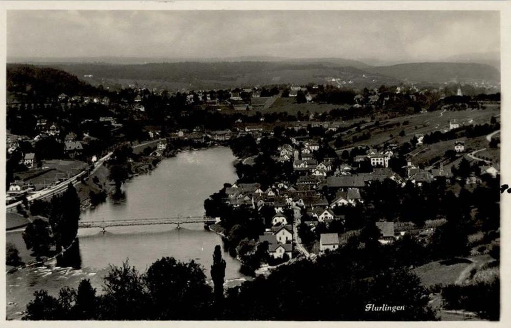 Flurlingen ZH Flugaufnahme Nr.8206d , 1931 (Gebraucht) in Solothurn für ...