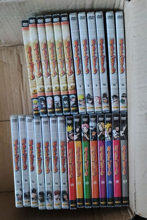 Naruto DVD 1-27 (Gebraucht) in Turbenthal für CHF 15 – mit Lieferung auf Ricardo kaufen