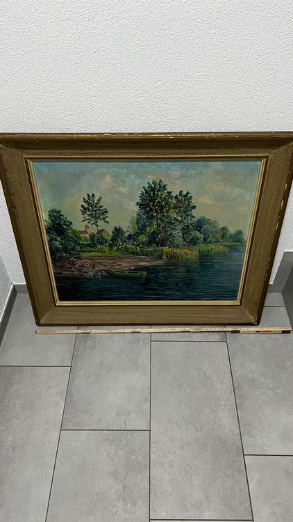 Ölgemälde von Gottfried Werner Schmied 1946 | Kaufen auf Ricardo