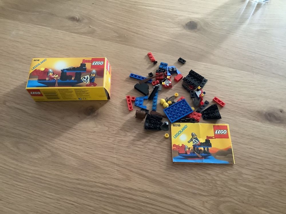 Lego Ritter 6018 Boot mit Anleitung und Ovp (Gebraucht) in für CHF 35 ...