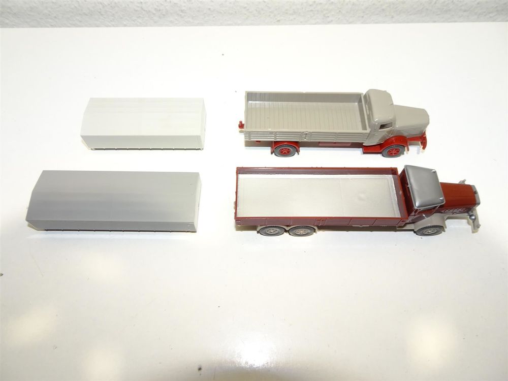 2 Wiking Oldtimer LKW Lastwagen Set HO (Gebraucht) in Luzern für CHF 9. ...