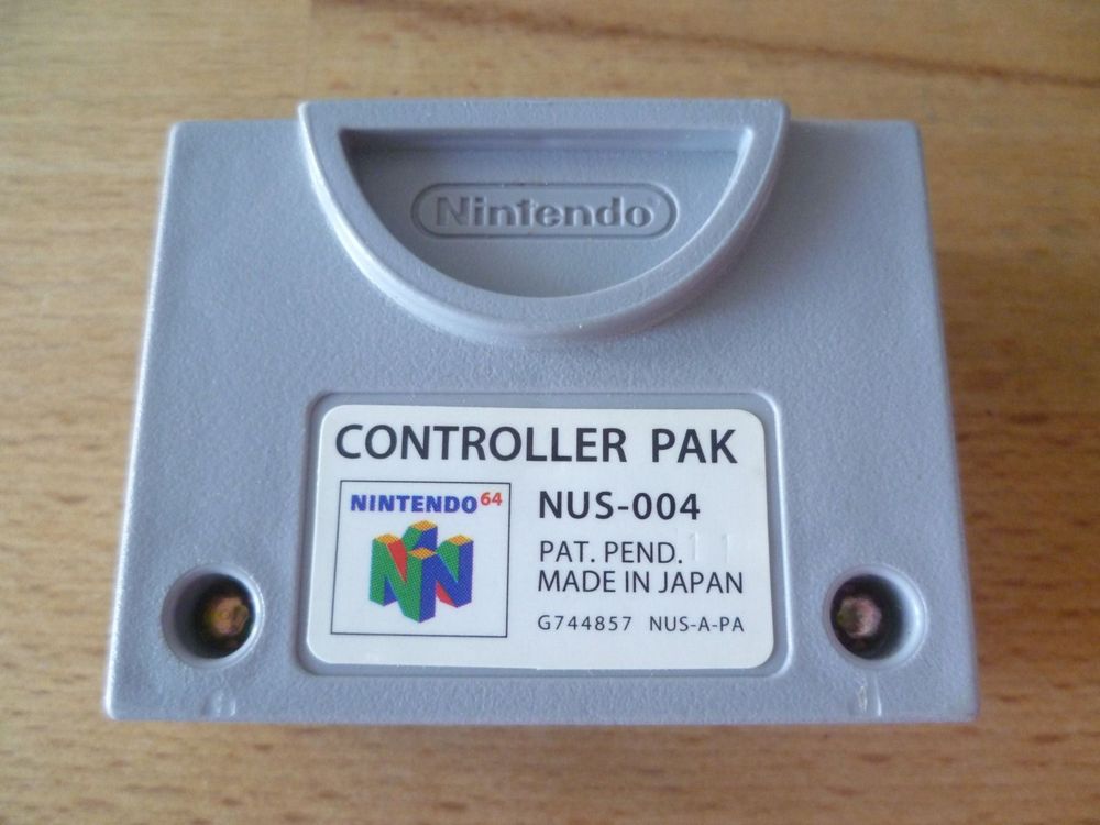 N64 Controller Pak (original Nintendo) (Gebraucht) in Thalwil für CHF ...