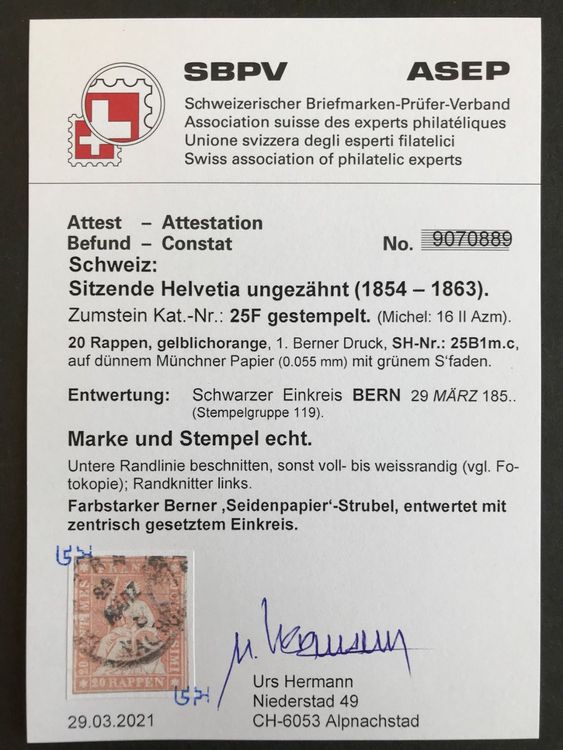 Strubel 25F (25B1m.c) SBK: 370.- ab 1.- (Gebraucht) in Wald ZH für CHF 28 – mit Lieferung auf ...