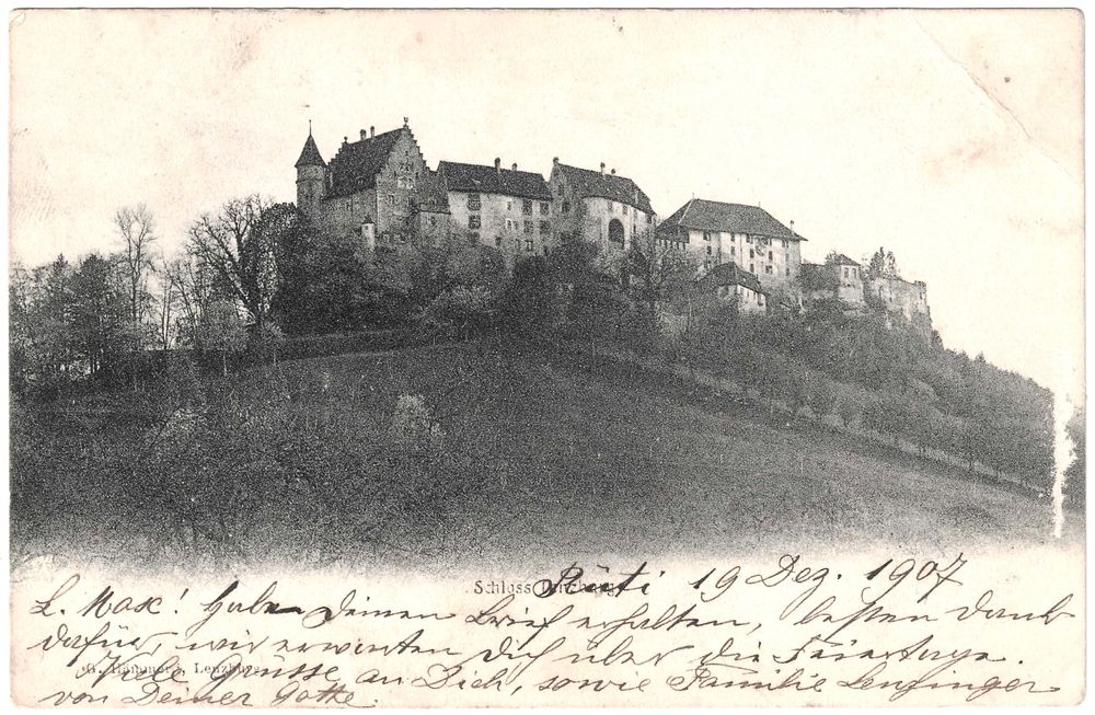 Schloss LENZBURG ca. 1905 (Gebraucht) in Oberdorf BL für CHF 4.95 – mit Lieferung auf Ricardo kaufen