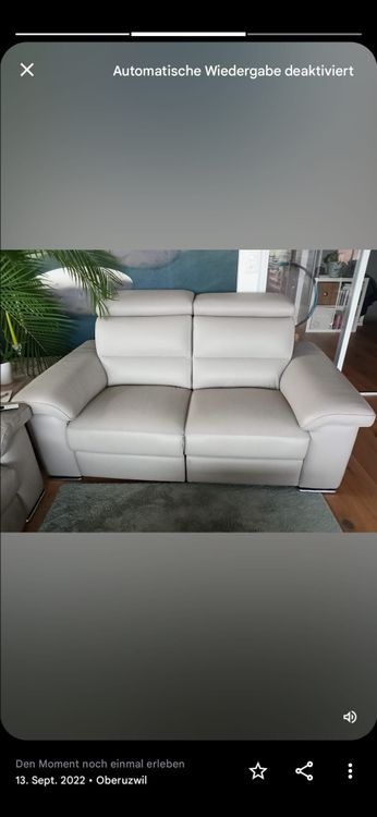 2 Sofa echt Leder (Gebraucht) in Oberuzwil für CHF 500 – nur Abholung auf Ricardo kaufen