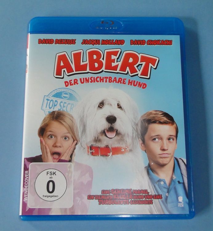 Blu-Ray für Kinder "Albert der unsichtbare Hund" (Gebraucht) in Waldenburg für CHF 2 – mit ...