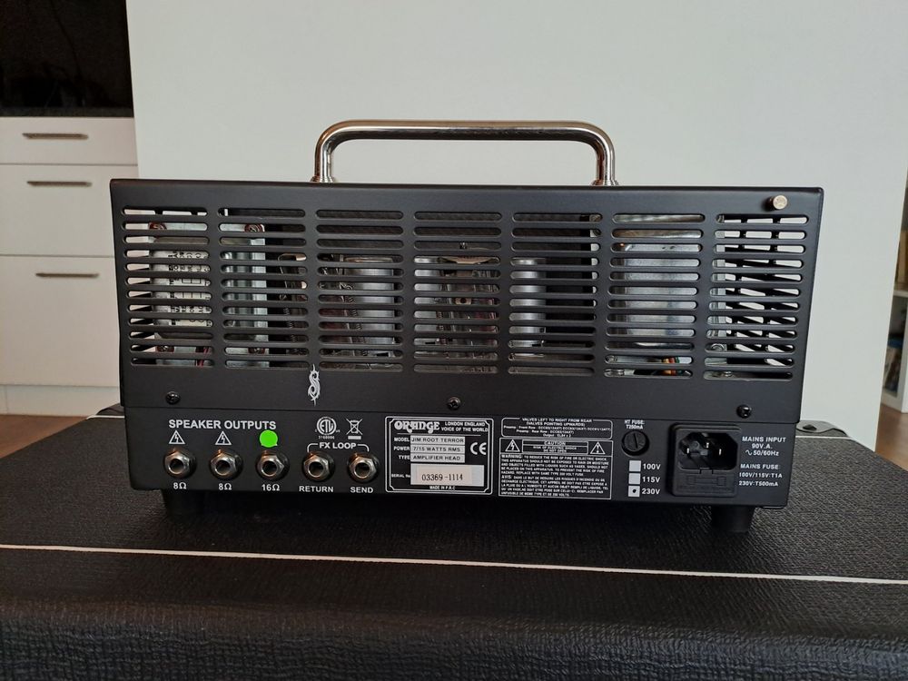 Orange Jim Root Terror Amp mit Orange PPC112 Cabinet (Gebraucht) in ...