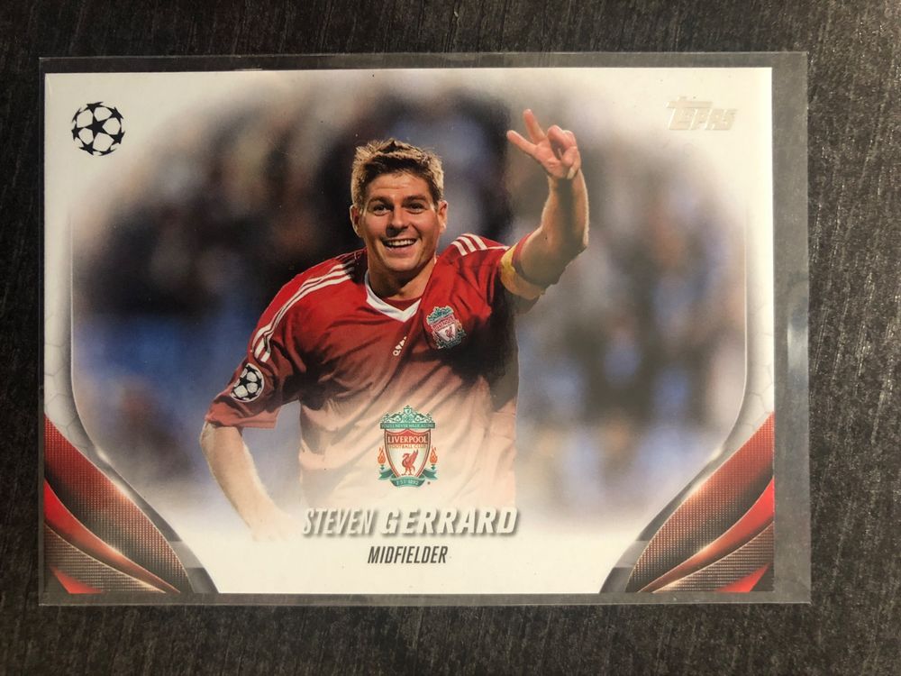 Topps Flagship Steven Gerrard Liverpool Fc Short Print (Gebraucht) in ...