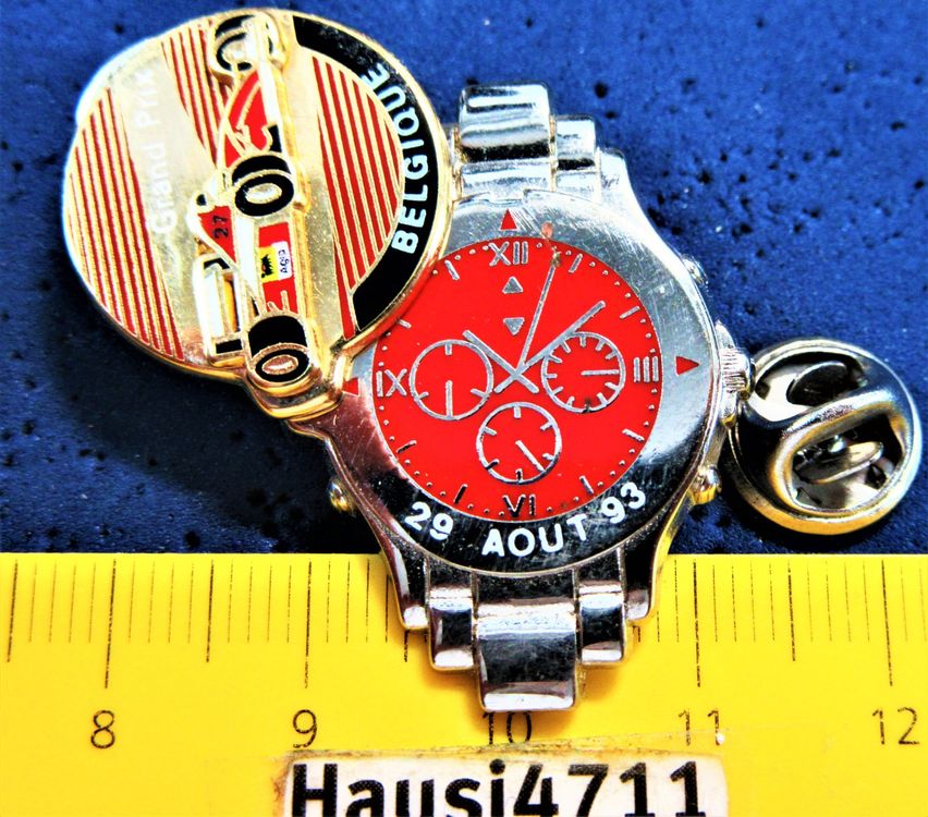 DOPPEL-PIN SCHWENBAR FORMEL1 FERRARI WTCH BELGIEN GP LIMIT. | Kaufen ...
