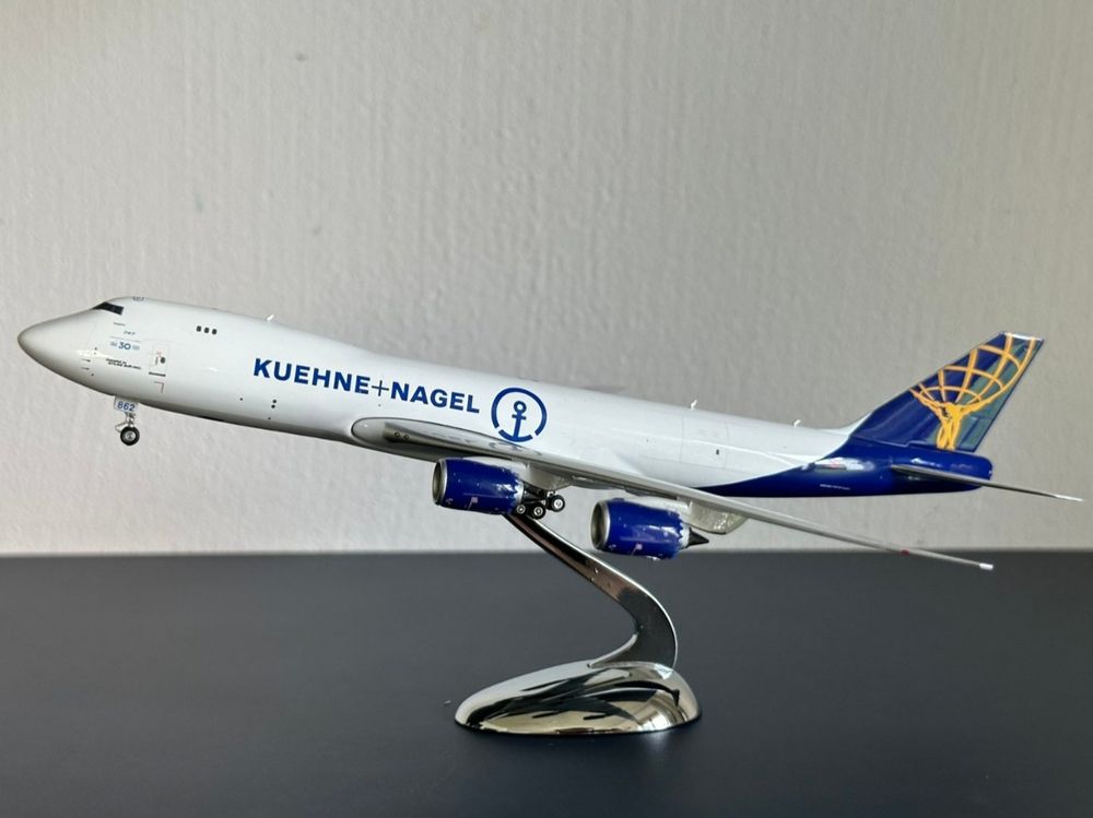 Phoenix 1:400 Boeing 747-8F Atlas Air / Kuehne + Nagel (Gebraucht) in ...