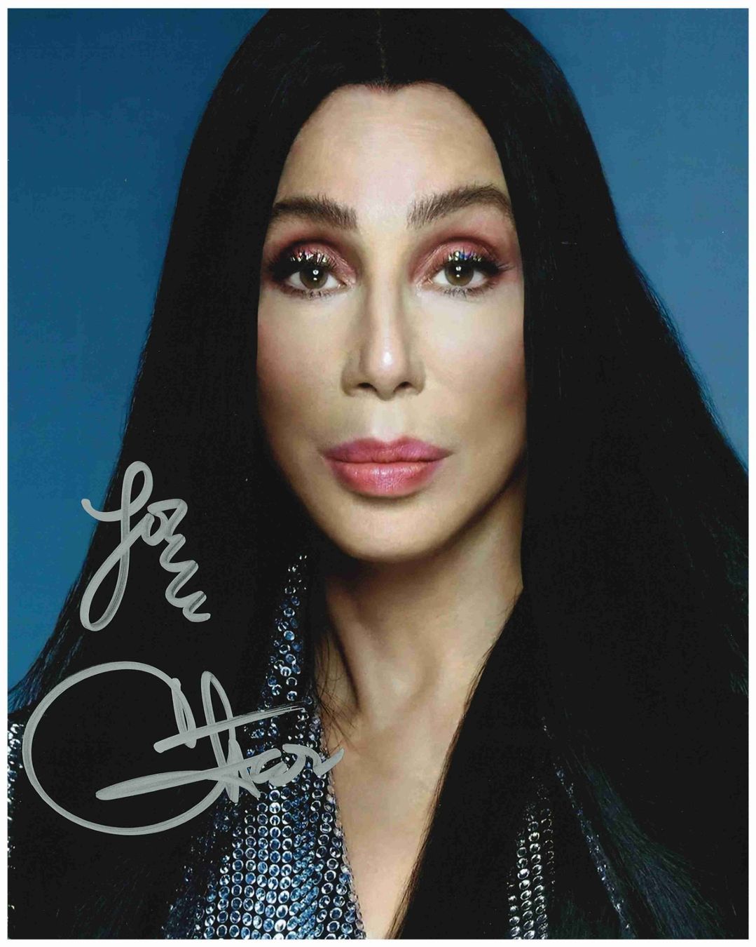 CHER - handsigniertes Grossfoto (20 x 25 cm) mit COA (Gebraucht) in ...