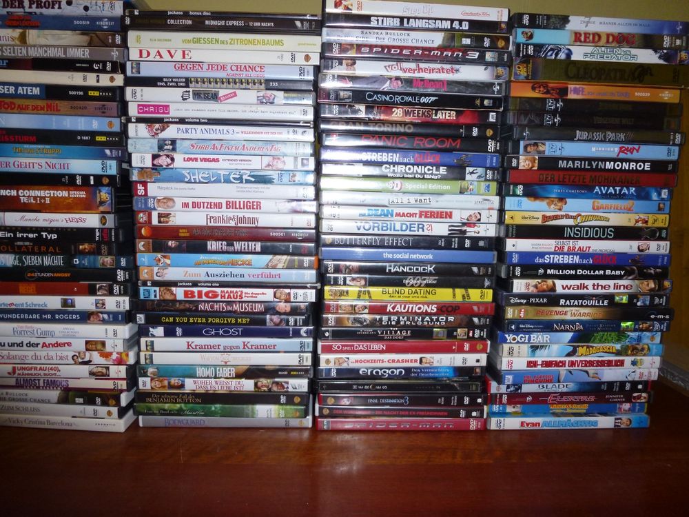 DVD Sammlung über 100 Filme!!!! | Kaufen auf Ricardo