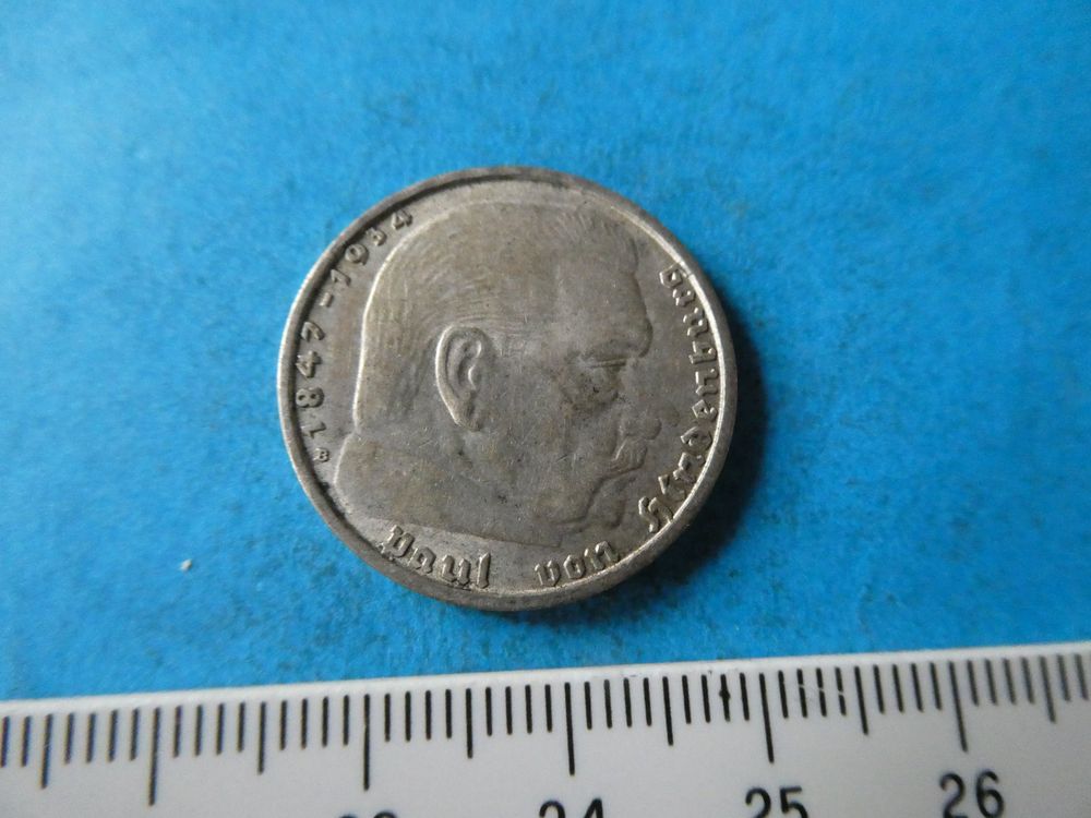 Dt. Reich 1938 B, 2 Reichsmark - Silber | Kaufen auf Ricardo