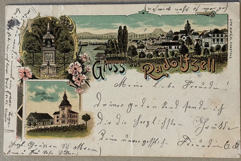 Gruss aus Radolfszell, Litho, 1901 | Kaufen auf Ricardo