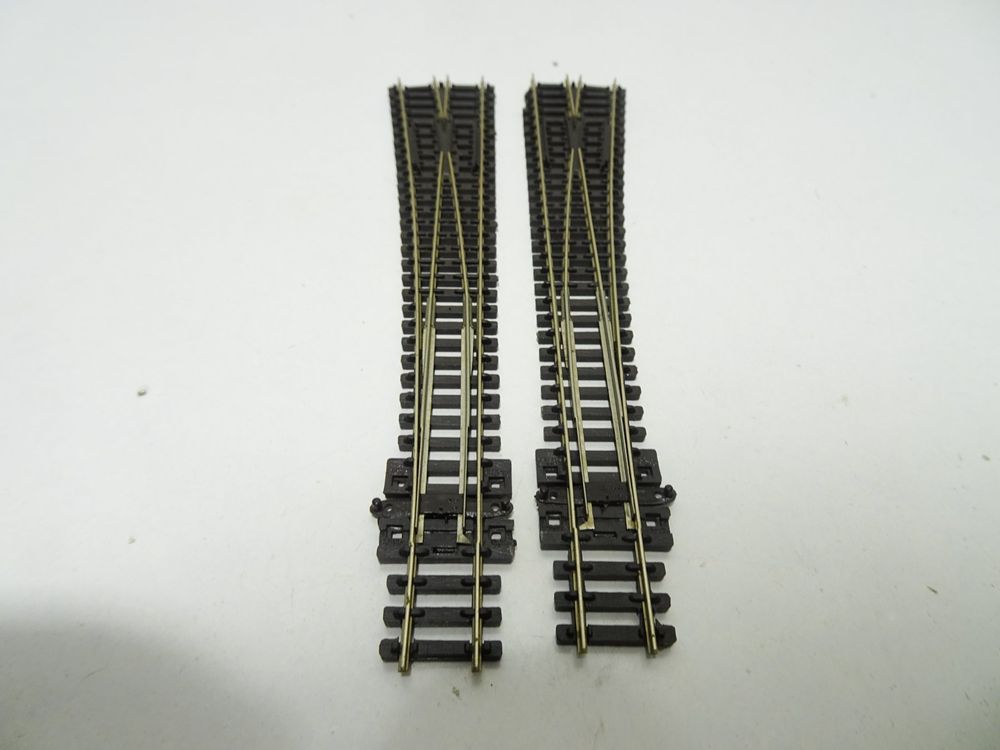 2 Peco Weichen Schienen Gleis Spur N (T15) (Gebraucht) in Luzern für CHF 6.9 – mit Lieferung auf ...