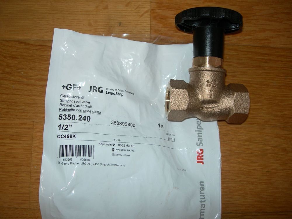 Durchgangsventil JRG | Kaufen auf Ricardo