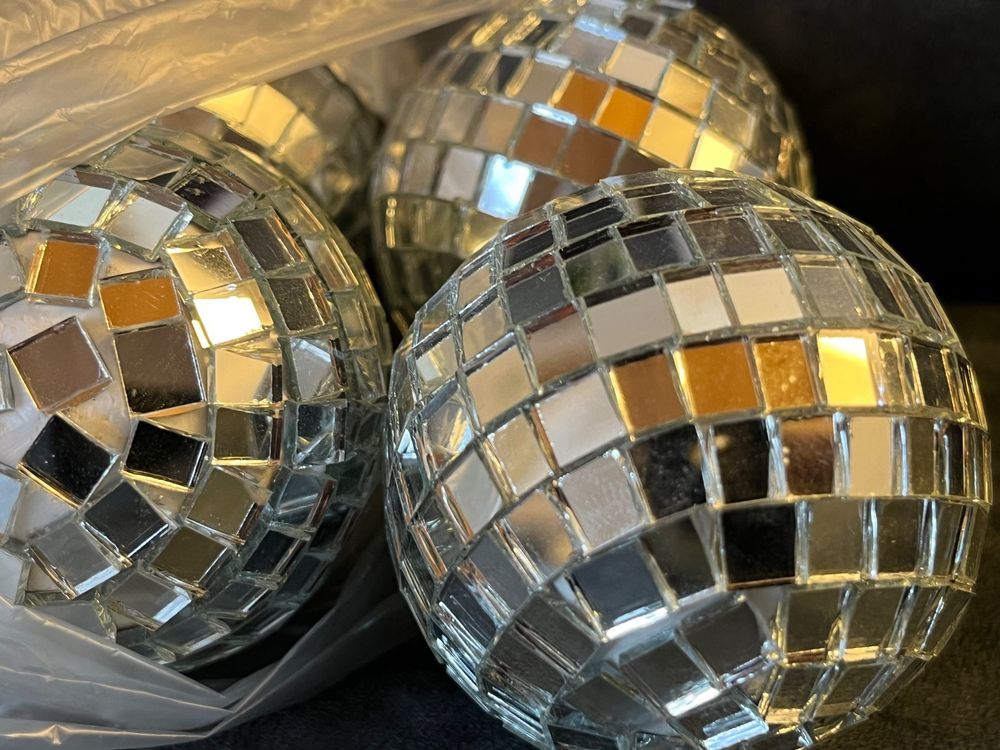 Mini *Discokugeln* Spiegelkugeln 6er Set D=6cm | Kaufen auf Ricardo