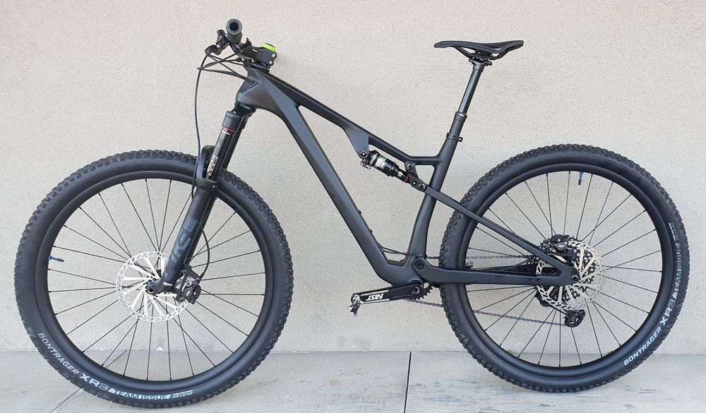 AllBlack Mountain Bike Fully Carbon Gr.M (Neu (gemäss Beschreibung)) in ...
