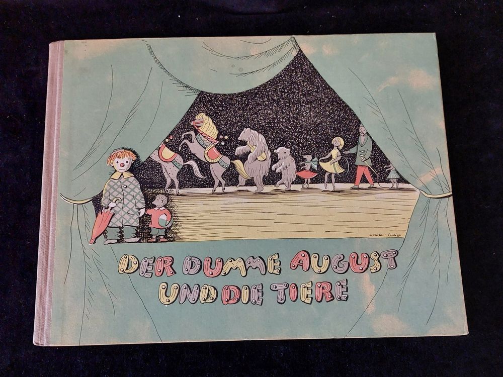 der dumme August und die Tiere, Büchergilde Zürich 1953 (Gebraucht) in ...
