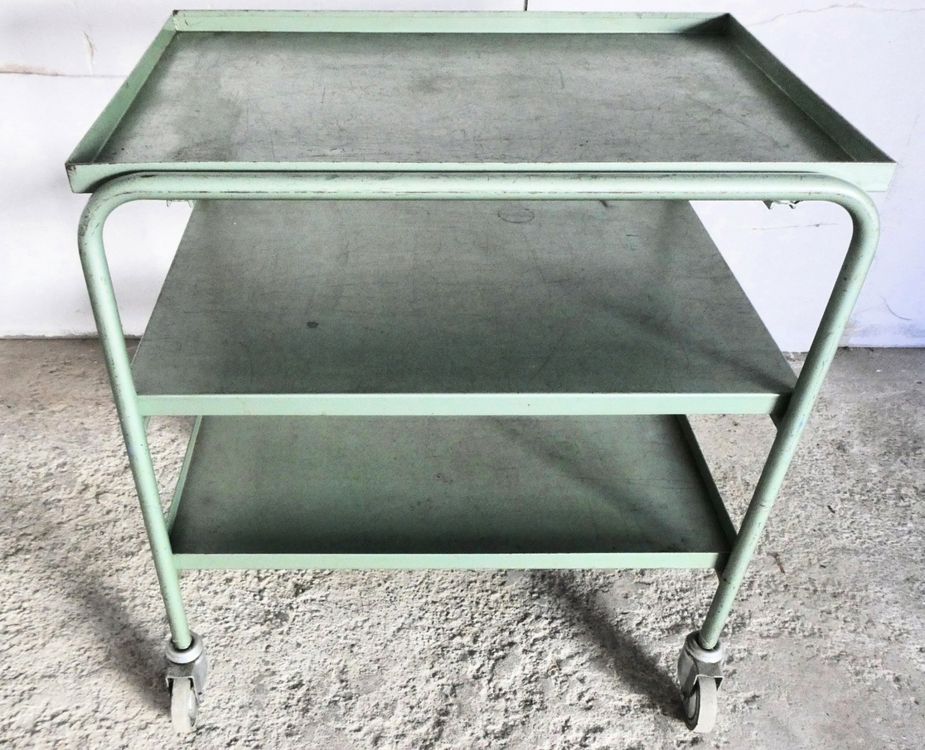 Werkstattwagen Metall / Rollwagen / Materialwagen (Gebraucht) in ...