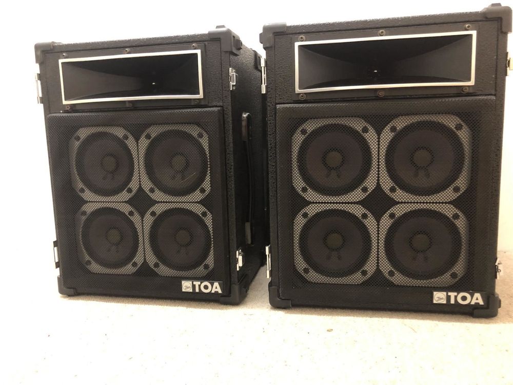 TOA Speaker System Stage Monitor RS-20 400 Watt Lautsprecher (Gebraucht ...