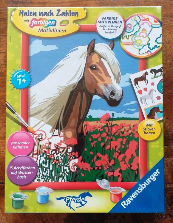 DIY MalSet 20x30cm JATOK Malen Nach Zahlen Set - 6 Pack Für Erwachsene ...