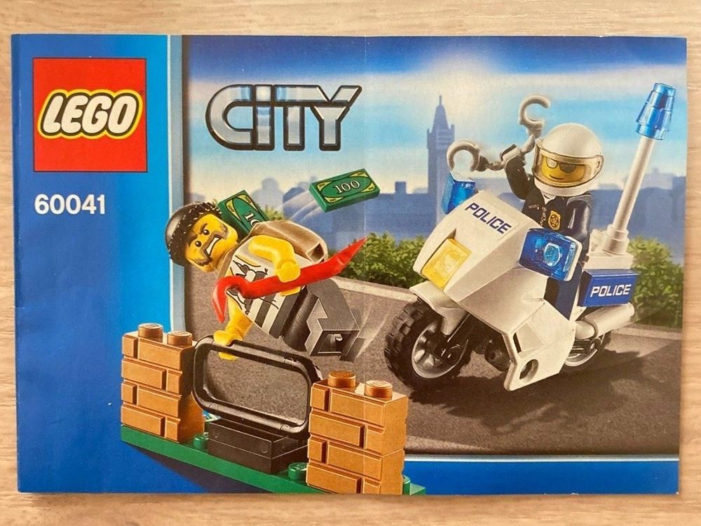 LEGO City 60041 Polizei Motorrad Jagd (Crook Pursuit) | Kaufen auf Ricardo