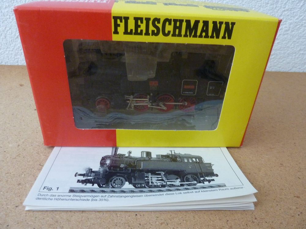 Fleischmann 4033 HO DC Zahnradlok Trix Roco Hag Liliput | Kaufen auf ...