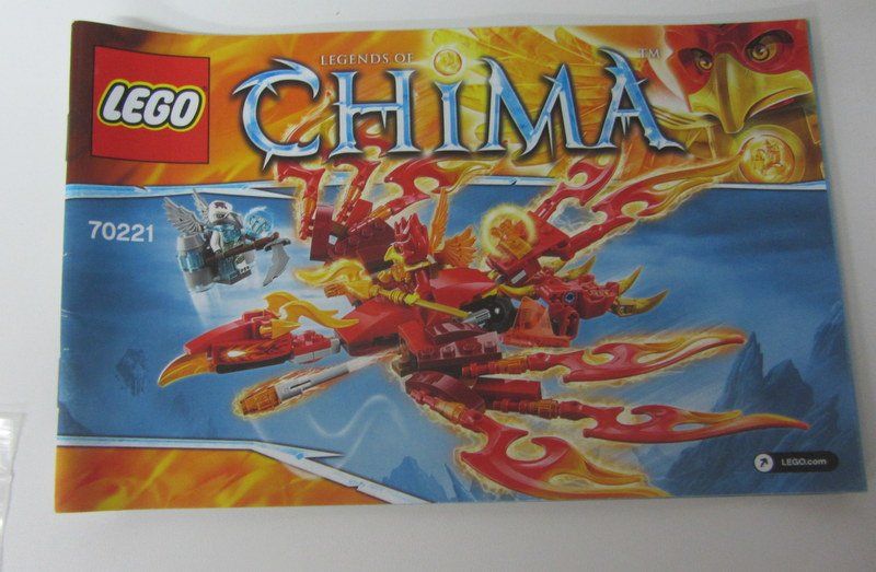 LEGO Legends of Chima 70221 " Flinx's Ultimate Phoenix " (Gebraucht) in ...