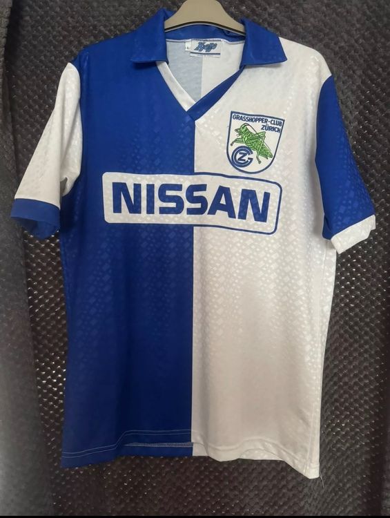 GC GCZ Grasshoppers Zürich Vintage Replica Trikot 1989/90 (Gebraucht ...