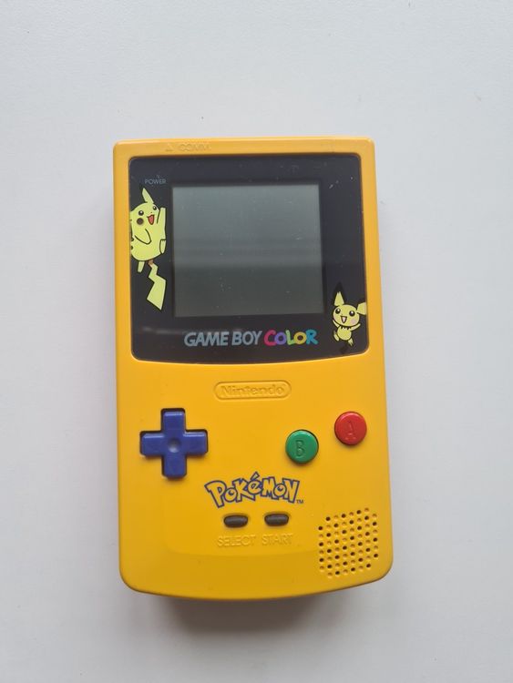 Nintendo GameBoy Color - Limitierte Pokémon Pikachu Edition (Gebraucht ...