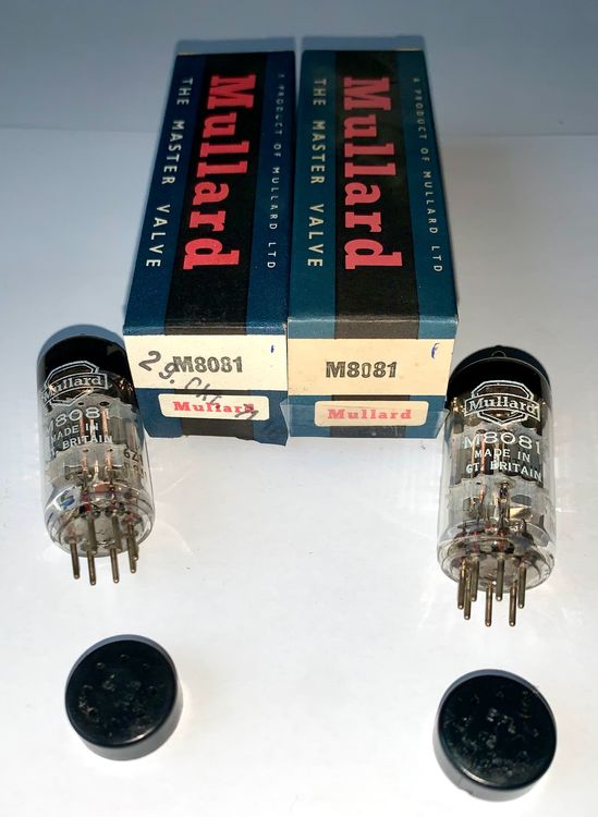 2 Röhren M8081 / 6J6WA (ECC91) 2fach-Triode, Mullard (Neu (gemäss Beschreibung)) in Biel/Bienne ...