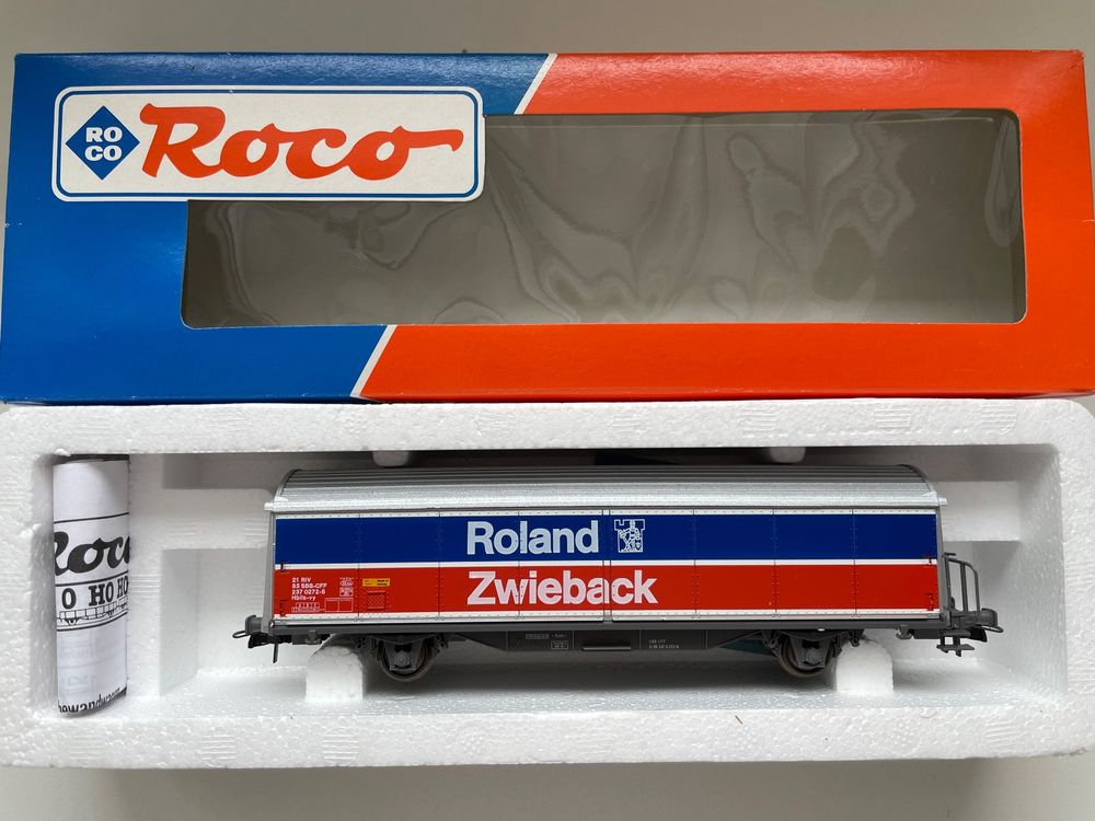 Roco 47931: Güterwagen Hbils- vy, "Roland Sticks" | Kaufen auf Ricardo