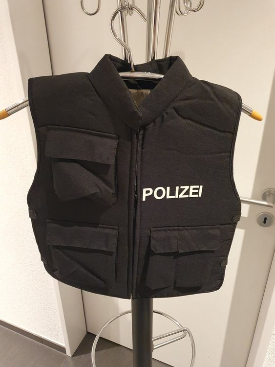Fasnacht - Polizei Weste Gr. 140 (Ausstellungsstück) (Neu (gemäss ...
