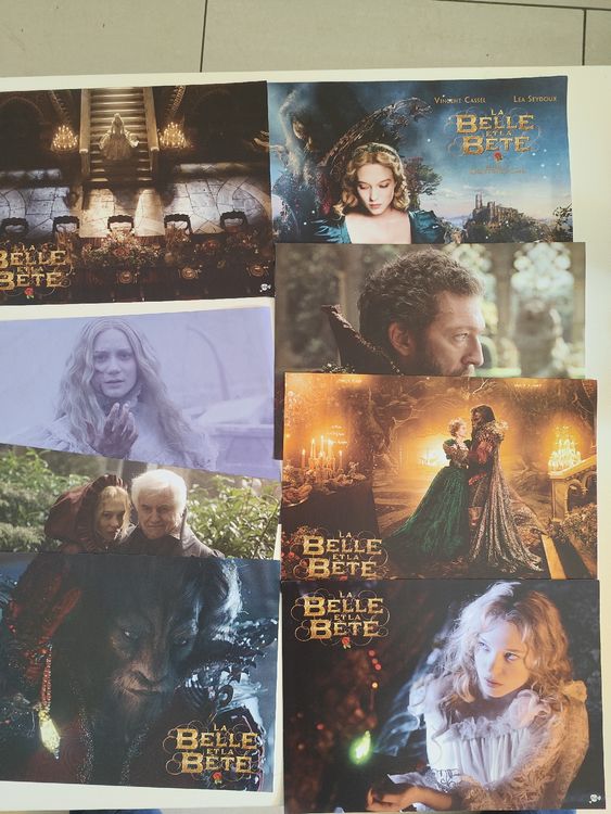 8 lobby cards la belle et la bête, photos 2014 (Gebraucht) in Prilly ...