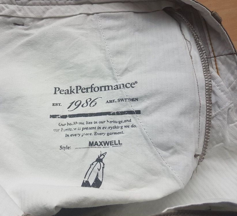 Peak Performance Maxwell Chinos, Salute Blue (Grösse 32/32) | Kaufen ...